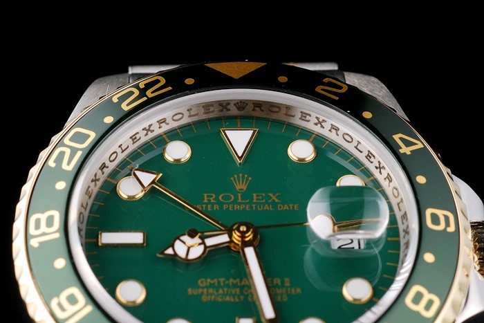 Rolex GMT Master II vert Céramique Bezel vert Dial Tachymeter – Copie ...