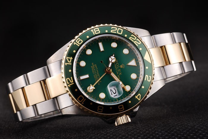 Rolex GMT Master II vert Céramique Bezel vert Dial Tachymeter – Copie ...
